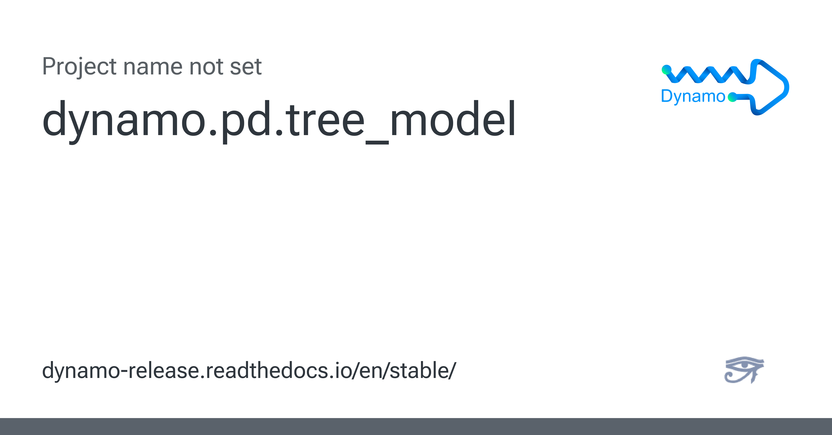 dynamo.pd.tree_model - dynamo-release